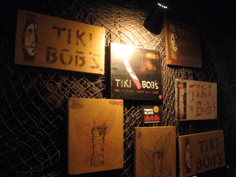 Tiki Bob Art Show at the Tonga Hut | The Tiki Chick